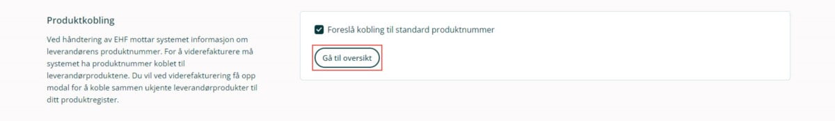 Eika Regnskap: Sette opp standard produktnummer og produktkobling for ...