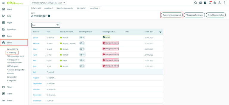 Hent og avstem A07-rapporten direkte i systemet: Enkelt steg for steg med Altinn-integrert ...